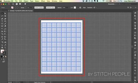 Creating Graph Templates For Your Stitch People Patterns Using Adobe Illustrator Stitch People