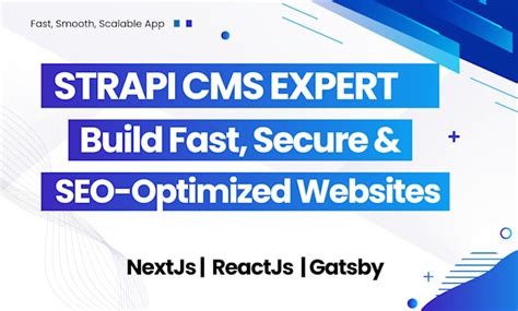 Develop App With Reactjs Nextjs Gatsby Contentful Strapi By Waleed1 Fiverr