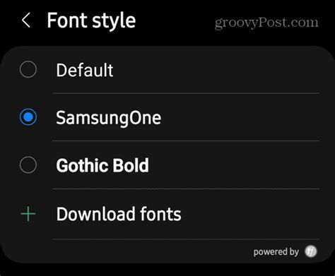 How To Change Font Size On Android