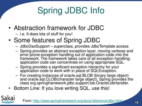 Ppt Sakai Persistence And Intro To Hibernate Powerpoint Presentation Id6058744
