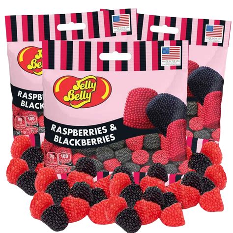 Needzo Jelly Bean Raspberries Irf13 And Blackberries Grab And Go Snack