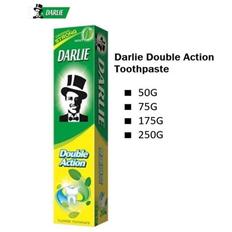 Darlie Double Action Toothpaste 50g 75g 100g 175g 250g Lazada