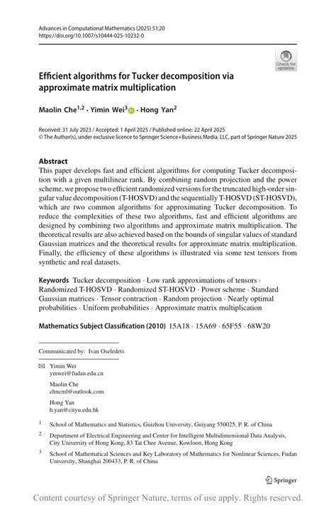 Efficient Algorithms For Tucker Decomposition Via Approximate Matrix