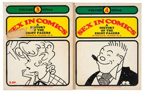 Hakes “sex In Comics A History Of The Eight Pagers” Book Set