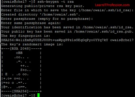 How To Configure Ssh Passwordless Login On Rhel 7