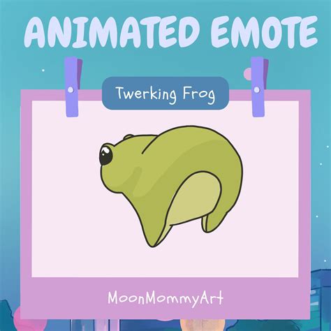 Green Frog Dancing Animated Emote Twerk For Twitch Or Discord Or Youtube Premade Ready To Use Green Frog Dancing Animated Emote Twerk For Twitch Or Discord Or Youtube Premade Ready To Use