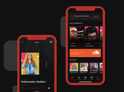 Show Radio App Ui Design By Mücahit Taşkın On Dribbble