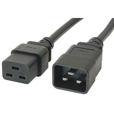 Power Extension Cable IEC C Male Plug To IEC C Female Socket M Metre EBay UK