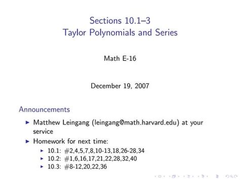Taylor Series Expansion Of Log 1 X Pptx