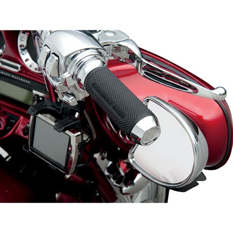 Performance Machine Elite Grips For Harley Electronic Throttle Chrome