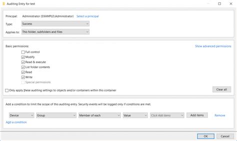 Configure File Access Auditing In Windows Server RootUsers