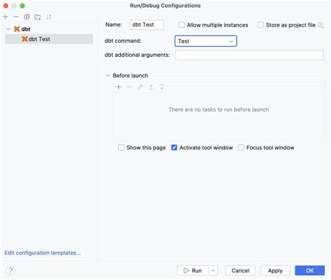 Dbt Support Dataspell Documentation