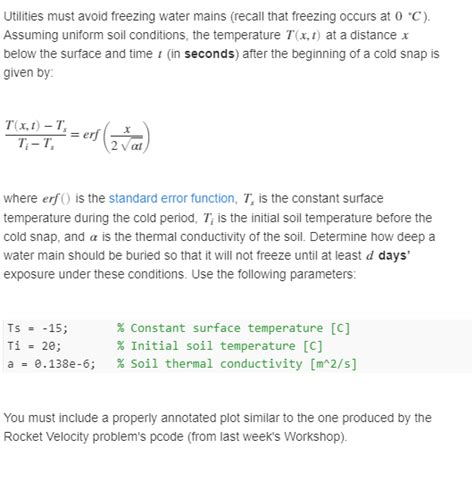 [solved] need help matlab asap utilities must avoid freezing water