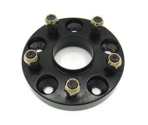 1 ตัว อะแดปเตอร์รองล้อ เหล็กแข็ง แบบ 5 รู 114 3มม ออก 5 รู 114 3มม หนา 1 นิ้ว 25มม ดุมล้อ