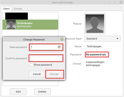 Linux Mint How To Add A New User Technipages