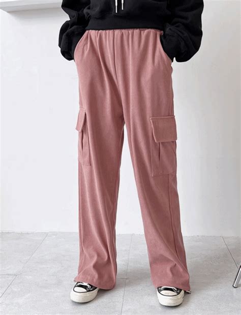 뜨듯뜨듯🤍 가을 겨울 골덴 카고 와이드팬츠 와이드핏 카고바지 힙스타일 에이블리
