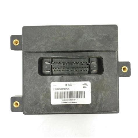 Gm Trailer Brake Control Module 20791897 Programmed To Your Vin Tbcm