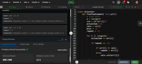geekstreak2024 geekstreak2024 deutschebank coding geeksforgeeks python aryan rajput
