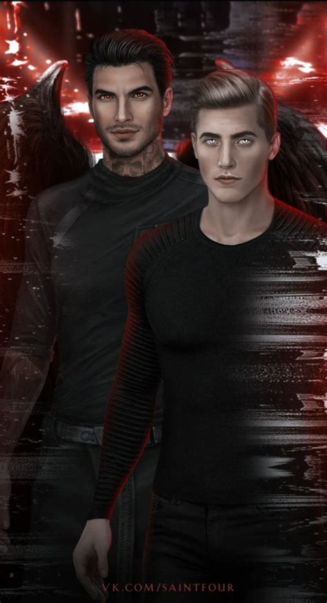 Люцифер и Брэндон КлубРомантики Romanceclub Romantizmklübü Красивые парни Сказочные пары