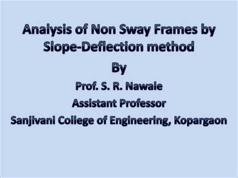 Approximate Analysis Of Multistoried Frame By Portal Method Pdf