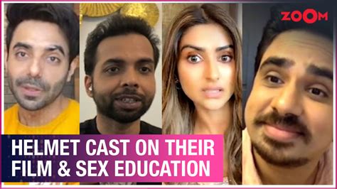Aparshakti Pranutan Abhishek Banerjee And Ashish On Their Film Helmet Sex Education And More