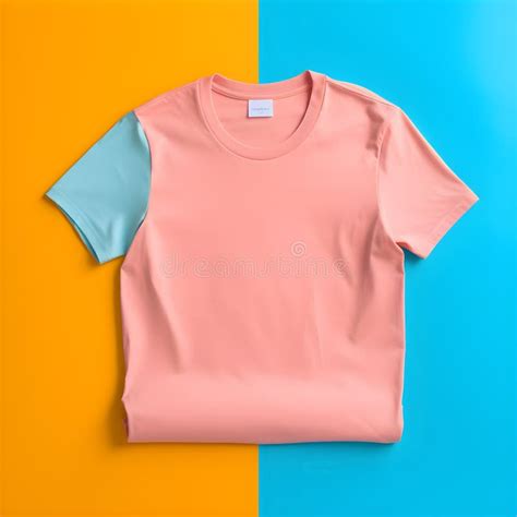 Upgrade Your Portfolio With Realistic Mockup Of T Shirt Stock Illustration Illustration Of