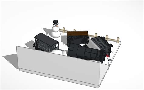 3d Design Winter Goods Derailment Tinkercad