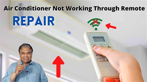 Air Conditioner Ac Not Working Through Remote Control Repair