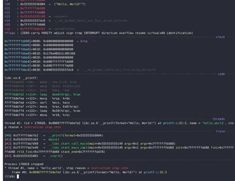 Dreg On Twitter A GDB GEF For LLDB X86 64 Aarch64 Https