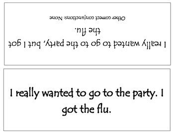 Combining Sentences With Conjunctions And Commas By Kerri Walker
