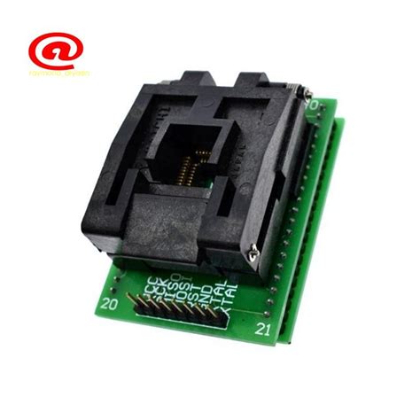 TQFP44 To DIP40 Burning Socket Chip Programmer TQFP44 Adapter Socket Dip40 Qfp44 ATMEGA16