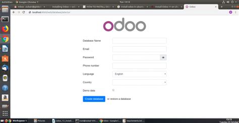 Odoo 12 Install Installation Guide On How To Install Odoo 12 On Ubuntu