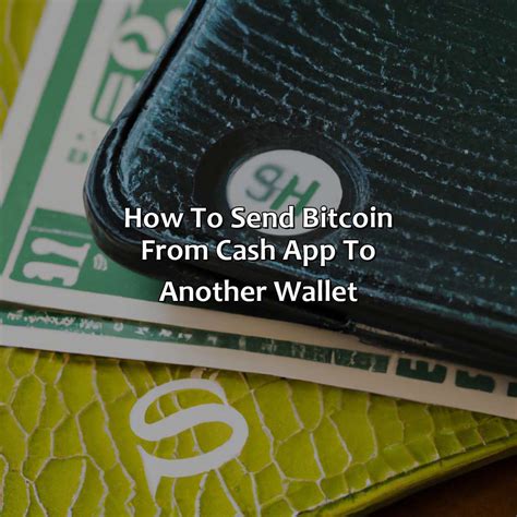 How To Send Bitcoin From Cash App To Another Wallet