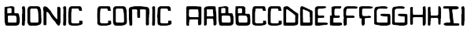 Download Bionic Comic Font Download Bionic Comic Font