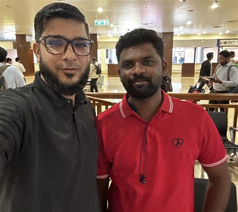 Its Always Wonderful To Meet People In Person Syed Aquib Ali Subzwari