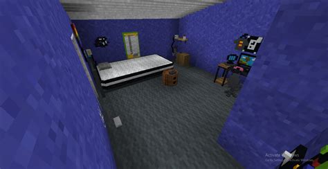 Nothing Really Special But I Rebuilt My Room In Minecraft Using Chisel And Bits R Minecraftbuilds