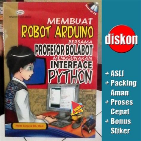 Jual Membuat Robot Arduino Menggunakan Interface Python Mada Sanjaya Ws