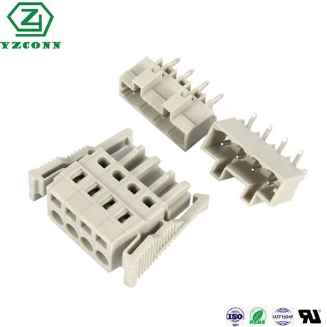 PCB Spring Terminal Block Push In Type Connector China Mcs And Blocks