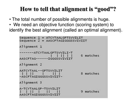 Ppt Sequence Alignments And Sequence Database Searching Igor Kuznetsov Bioinformatics Workshop