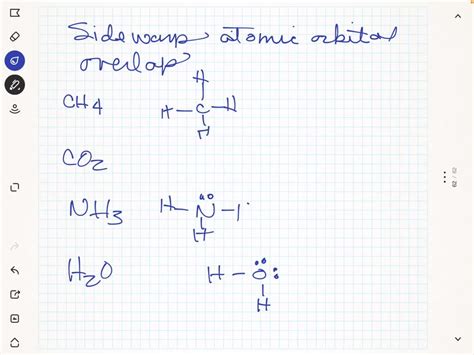 Solved Identify The Molecule Having Sideways Overlapping Of Atomic