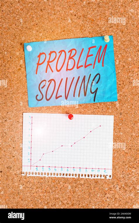 Writing Note Showing Problem Solving Business Concept For Process Of