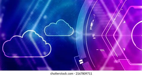 2d Rendering Technology Cloud Computing Stock Illustration 2166646519 Shutterstock