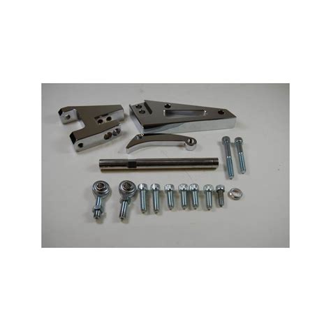 Rpc Alternator Bracket R6405 Short Chrome Outward For Chevy 262 To 400