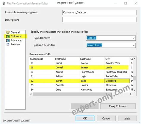 Import Csv File Into Sql Server Using Ssis Microsoft Bi