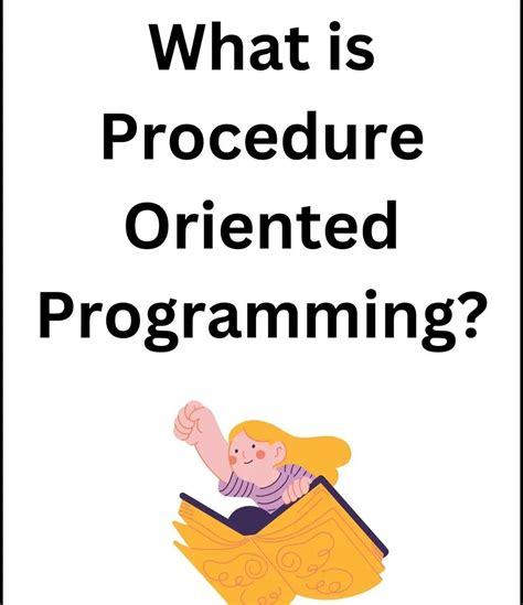 Learning Mania What Is Procedure Oriented Programming