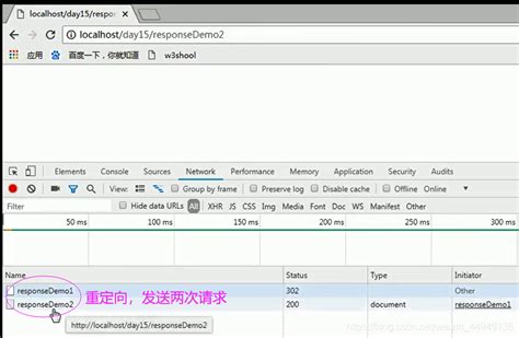Request和response 学习笔记03【响应协议、response之重定向、response之相对路径和绝对路径