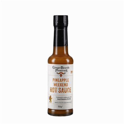 Pineapple Weekend Hot Sauce Gingerbeards Preserves
