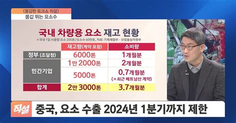 중국 요소 수출 2024년 1분기까지 제한2년 전 요소수 대란 반복될까