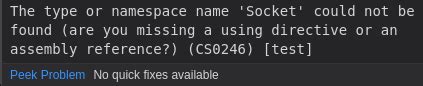 Add Using Quick Fix Does Not Appear In Error Squiggle Toolsip Issue