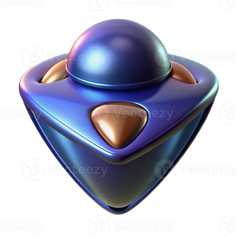 Dynamic Elegant Hyper Specific Professional Render Of A Single Piece Of Alien Jewelry